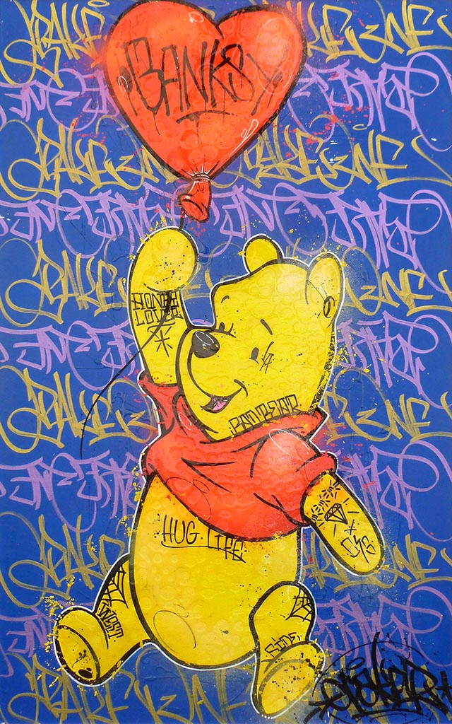 Up Up & Away II de Opake One – Galerie d'Art Beauchamp