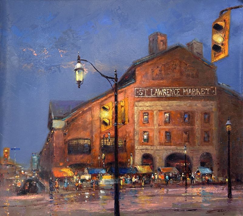 Scène de ville – Galerie d'Art Beauchamp