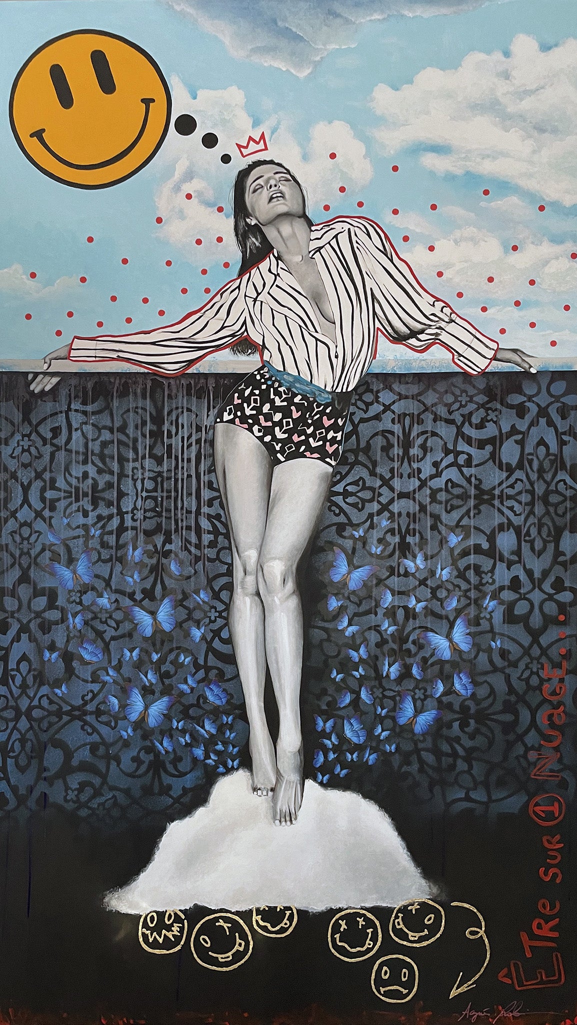 Être sur un nuage de Robin, Agnès – Galerie d'Art Beauchamp