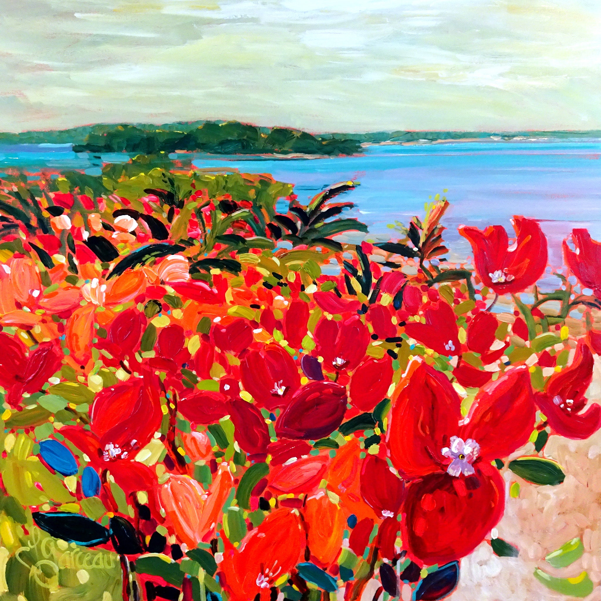 Ô couleur de l’amour de Garceau, Lynn – Galerie d'Art Beauchamp